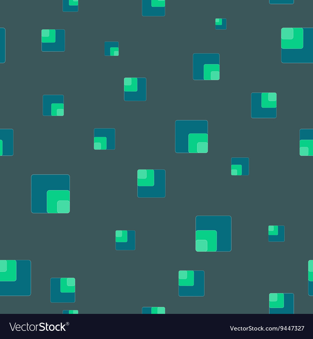 Square chaotic seamless pattern 2906 Royalty Free Vector