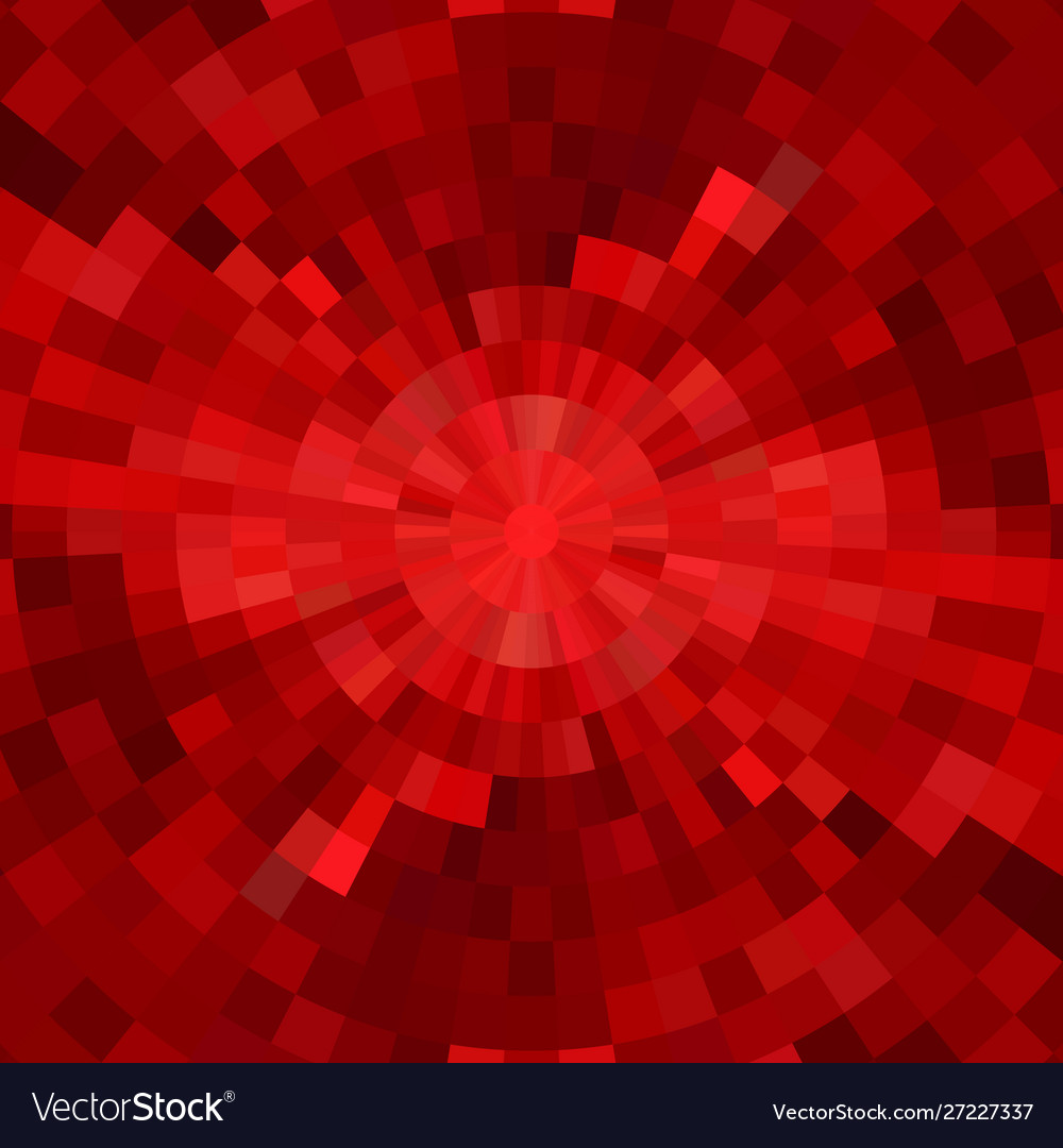 Abstract red shiny concentric mosaic Royalty Free Vector Abstract red shiny concentric mosaic Royalty Free Vector