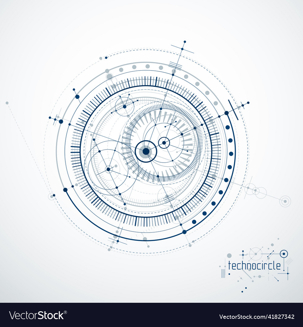 Futuristic abstract technology background Vector Image