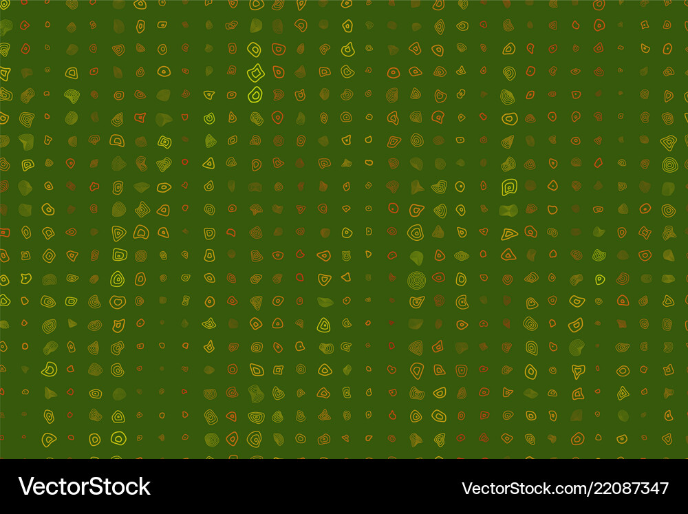 Abstract Conceptual Geometric Rounded Shapes Vector Image