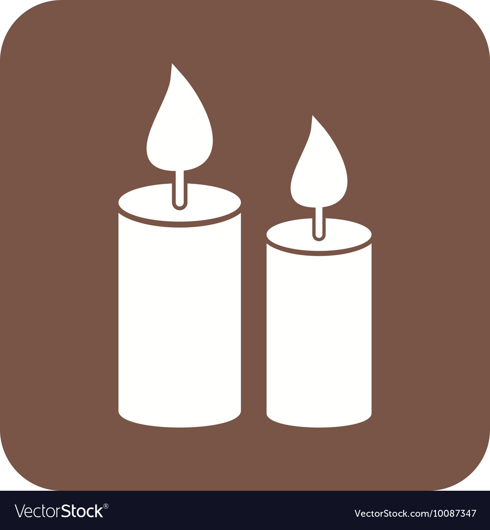 Candles Royalty Free Vector Image - VectorStock