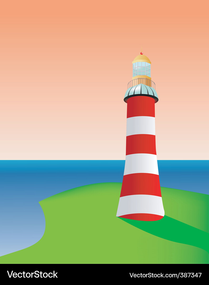 Lighthouse Royalty Free Vector Image - VectorStock