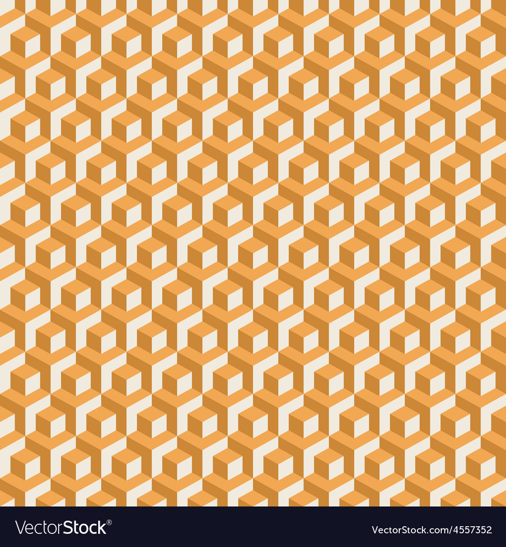 Cube pattern Royalty Free Vector Image - VectorStock