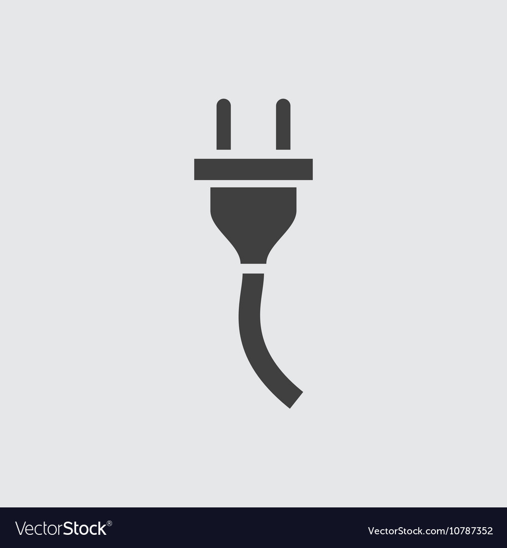 Plug icon Royalty Free Vector Image - VectorStock