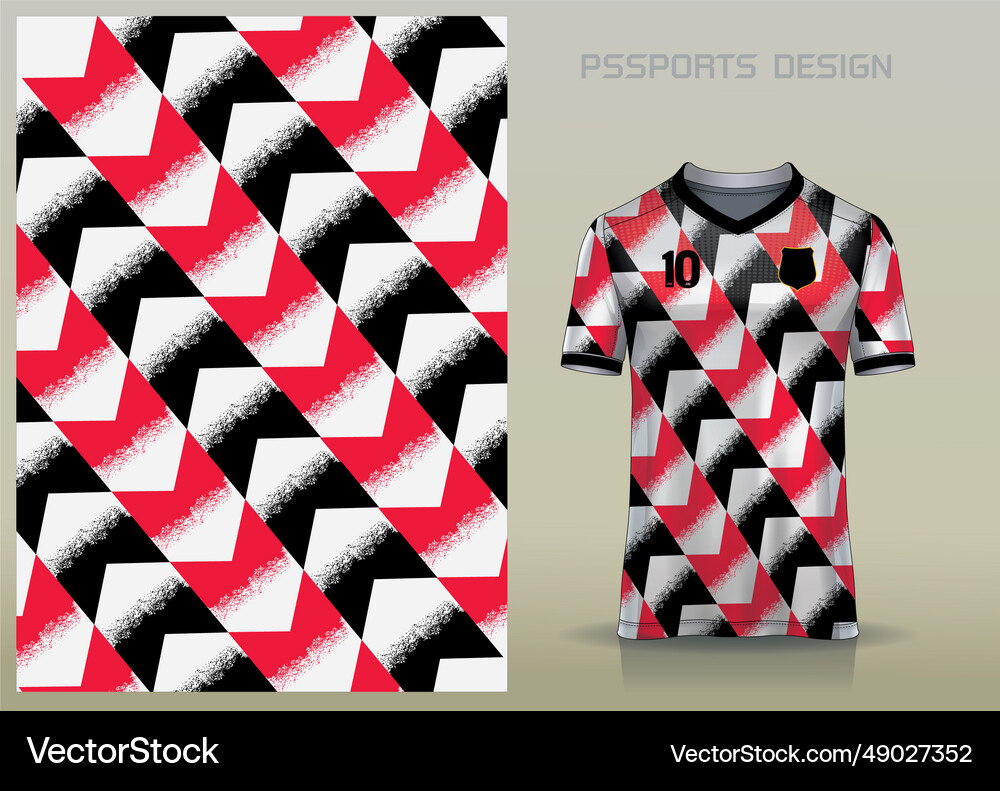 Two color broken zigzag pattern – Royalty-Free Vector | VectorStock