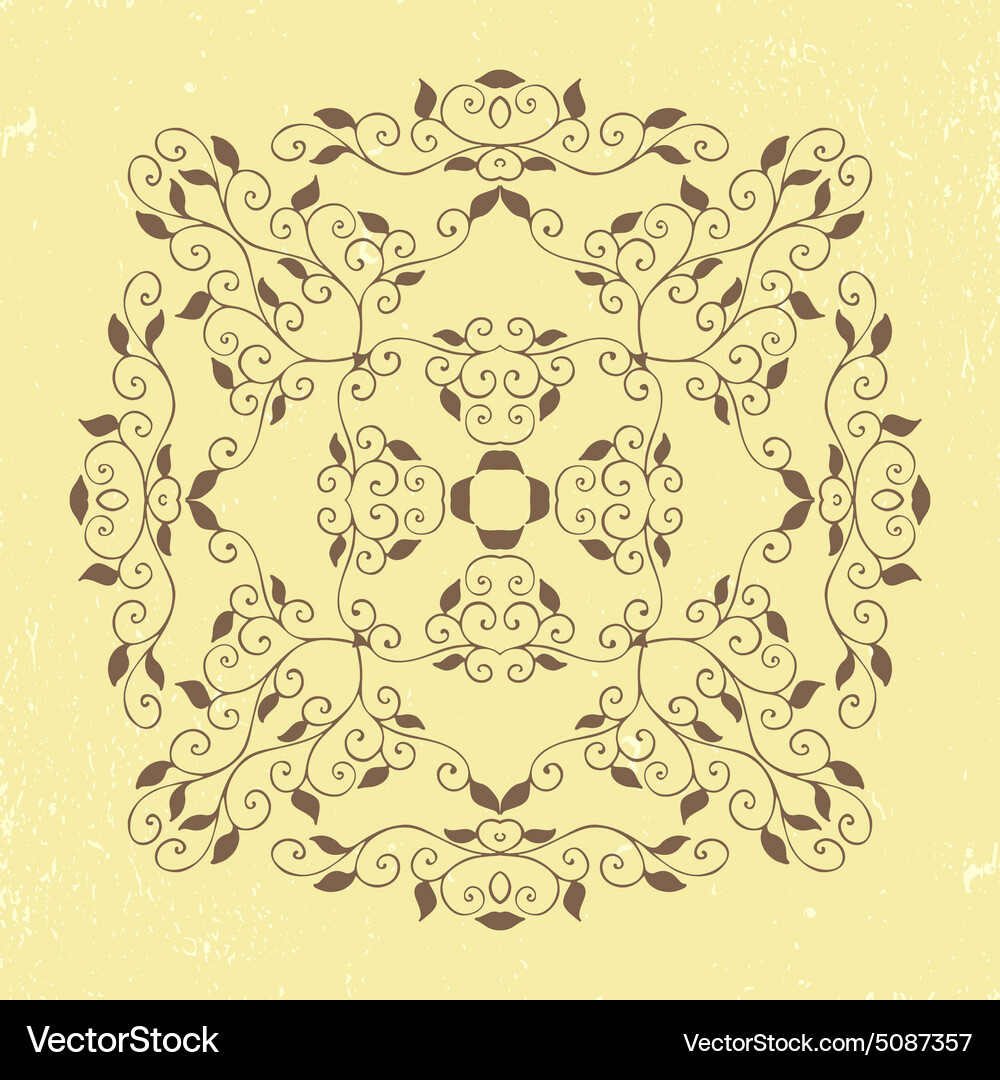 Vintage pattern Royalty Free Vector Image - VectorStock