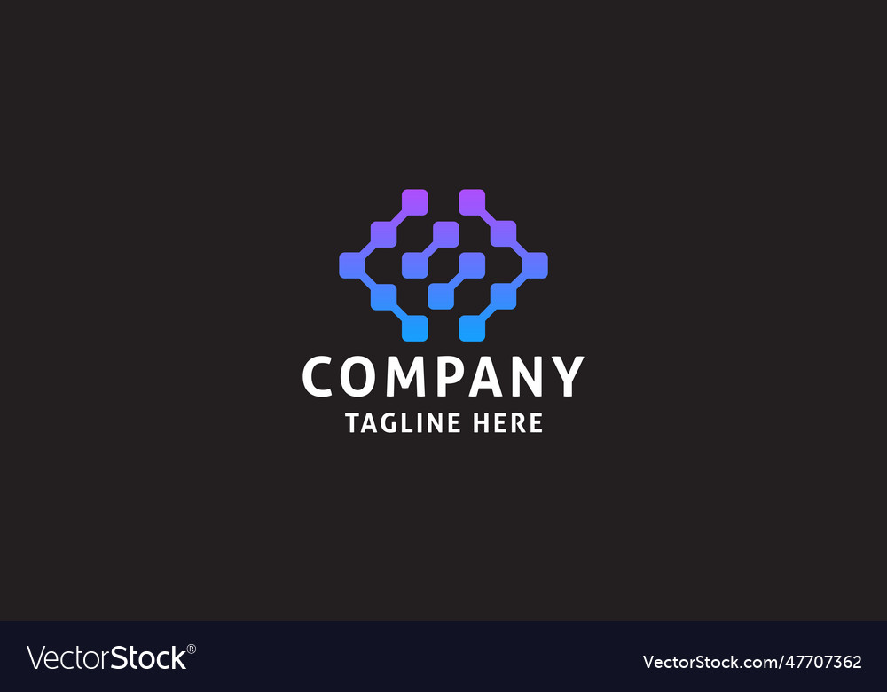 Logo digicoder Royalty Free Vector Image - VectorStock