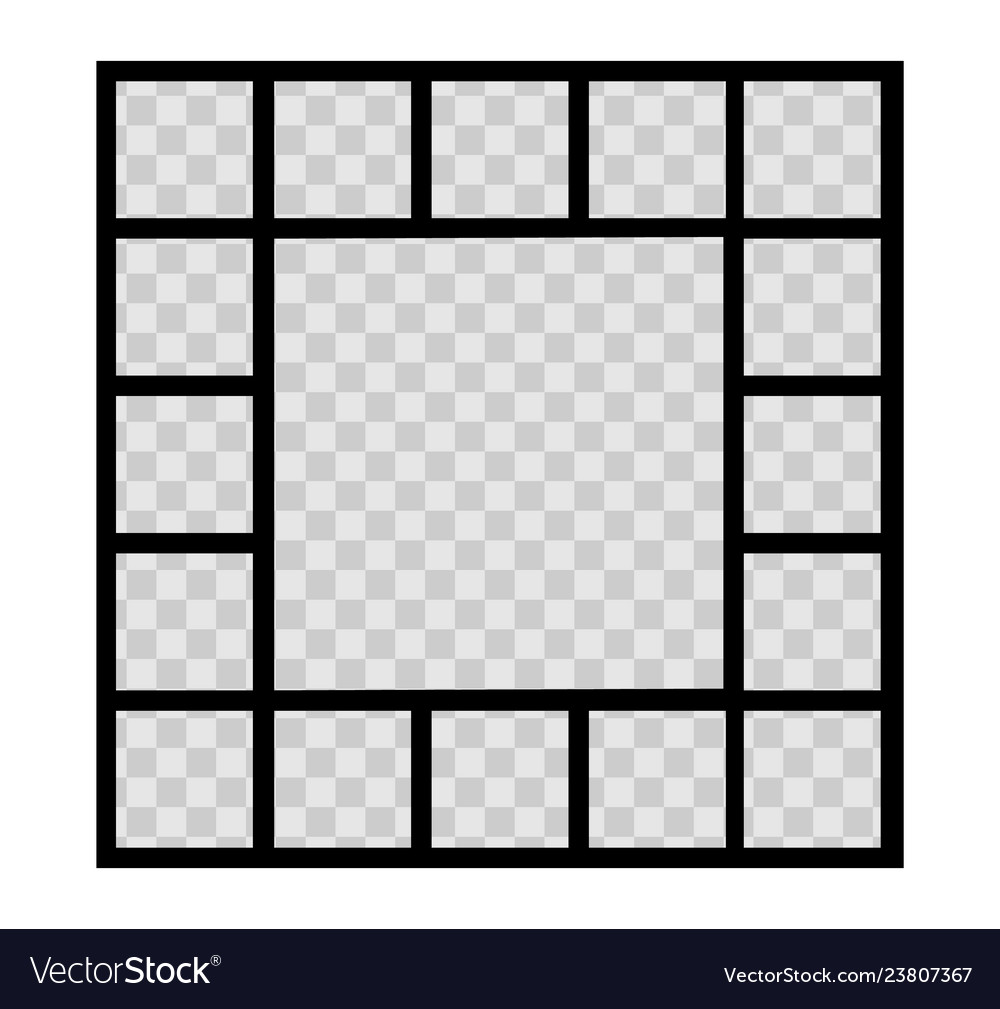 Frames photo collage Royalty Free Vector Image