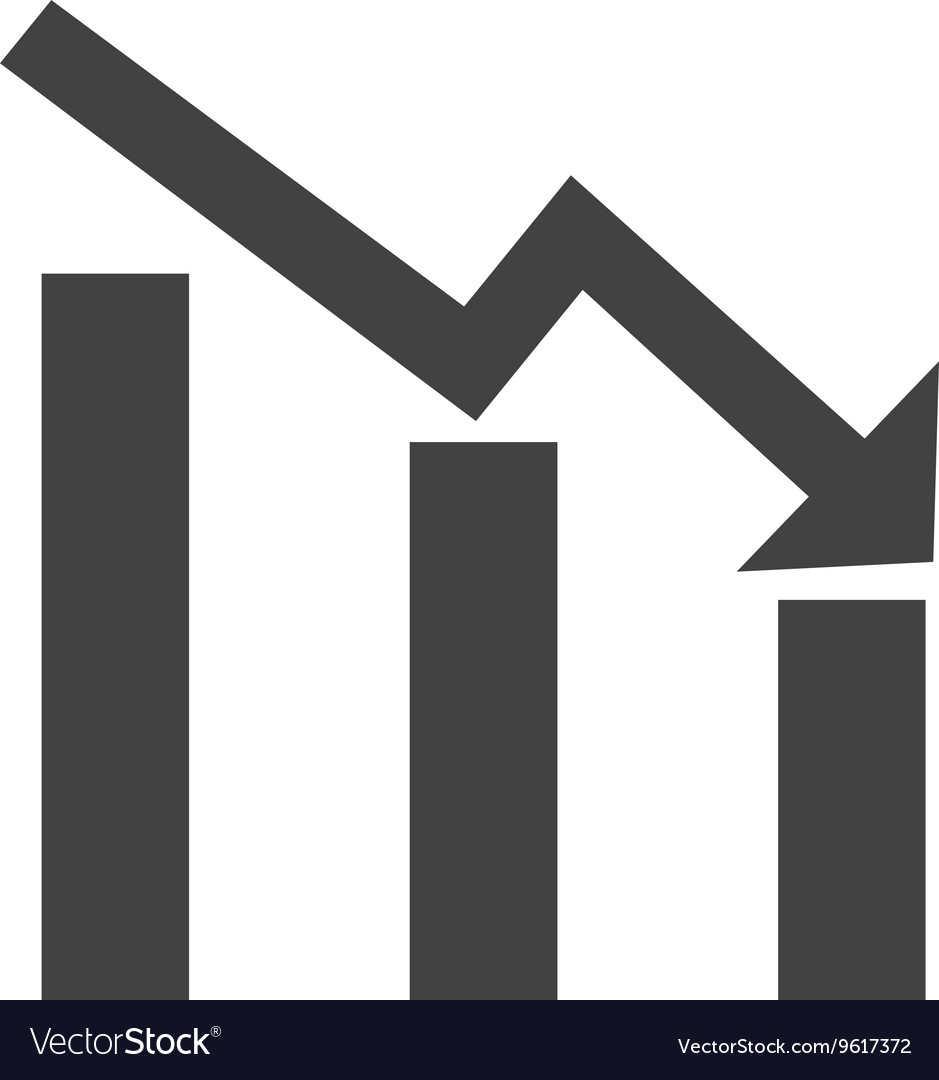 Downfall Royalty Free Vector Image - VectorStock