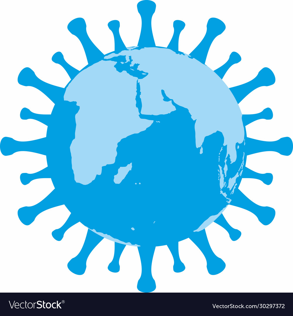 World pandemic covid19 19 Royalty Free Vector Image