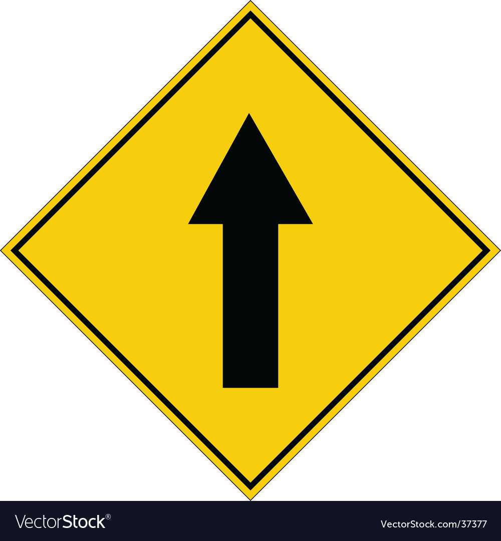 Upward arrow Royalty Free Vector Image - VectorStock