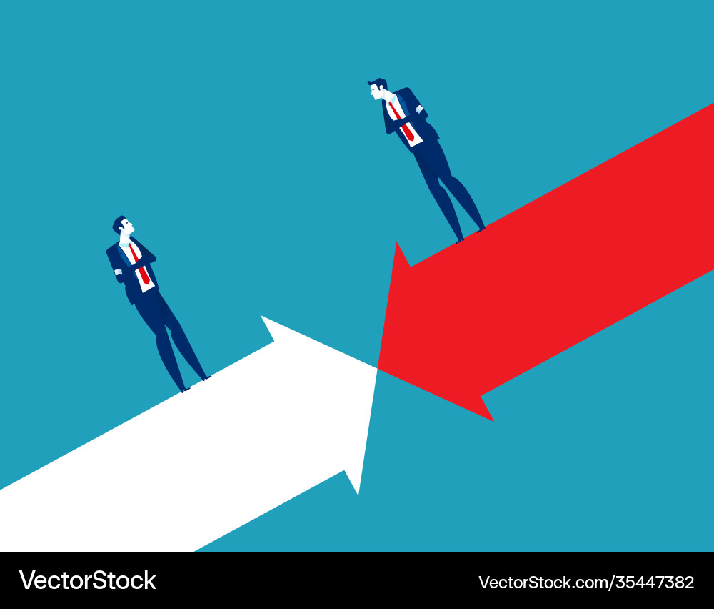 Economic fluctuations cycle economy Royalty Free Vector