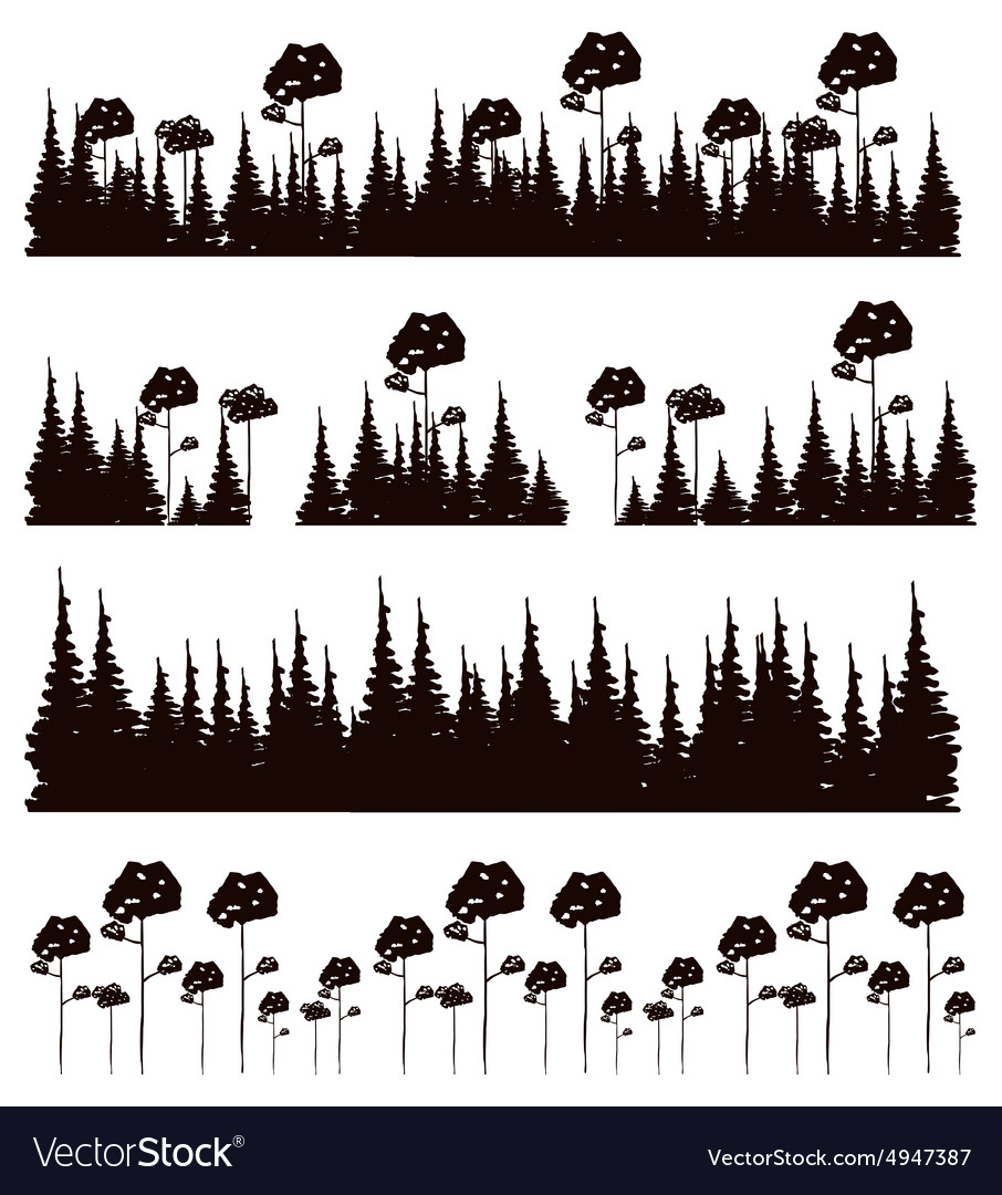 Forest design Royalty Free Vector Image - VectorStock