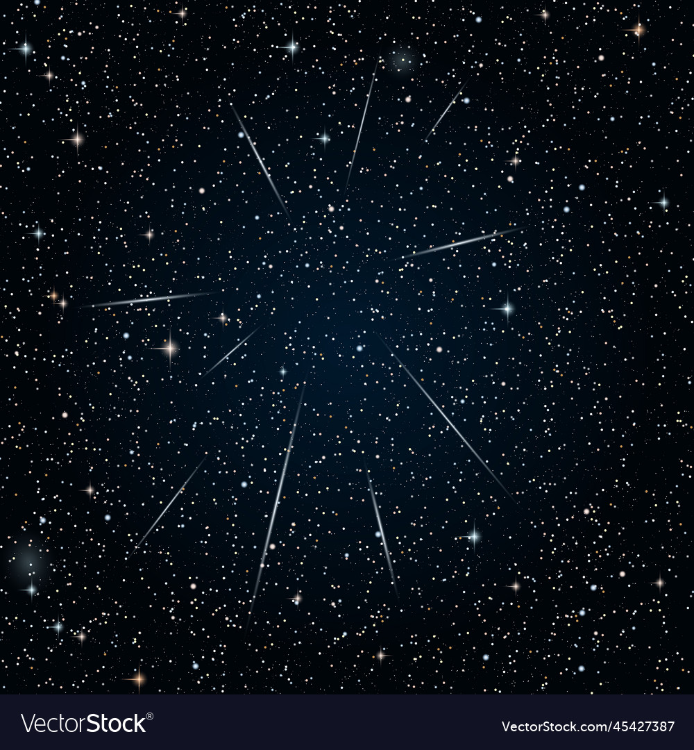 Night sky Royalty Free Vector Image - VectorStock