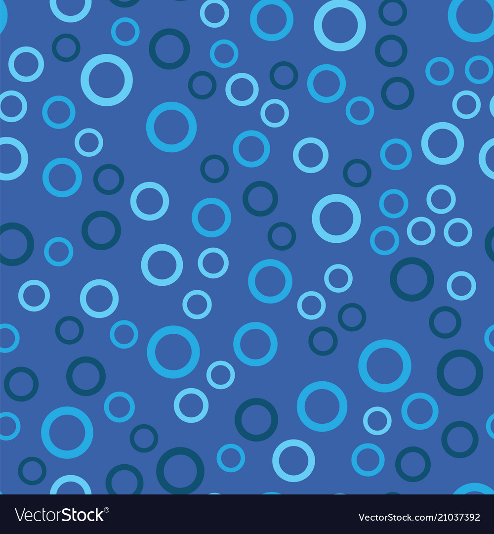 Seamless pattern consisting colored rings Vector Image