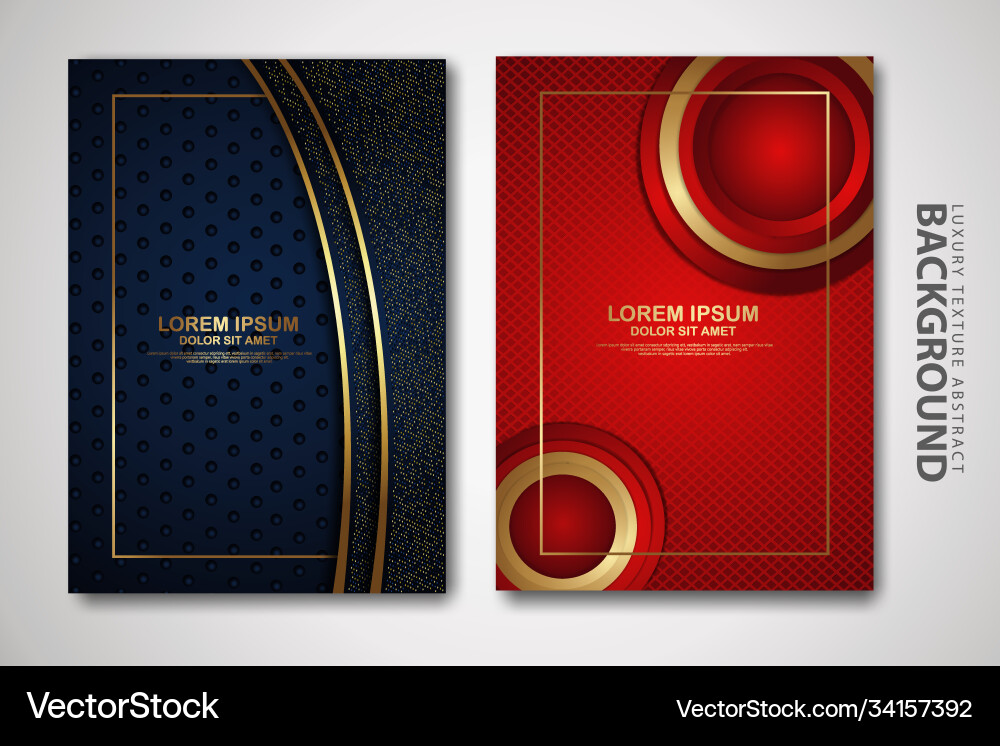 Set cover design template with futuristic Vector Image
