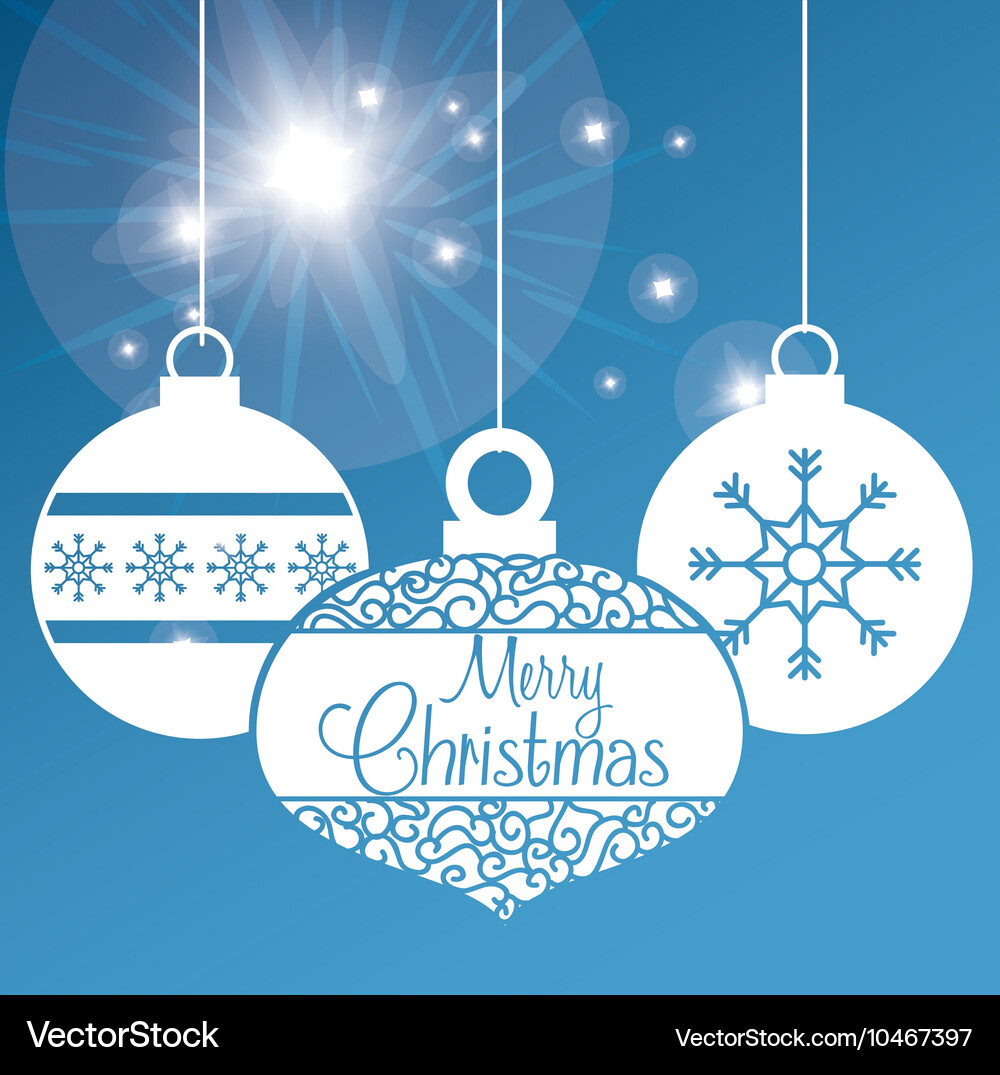Happy merry christmas icon Royalty Free Vector Image
