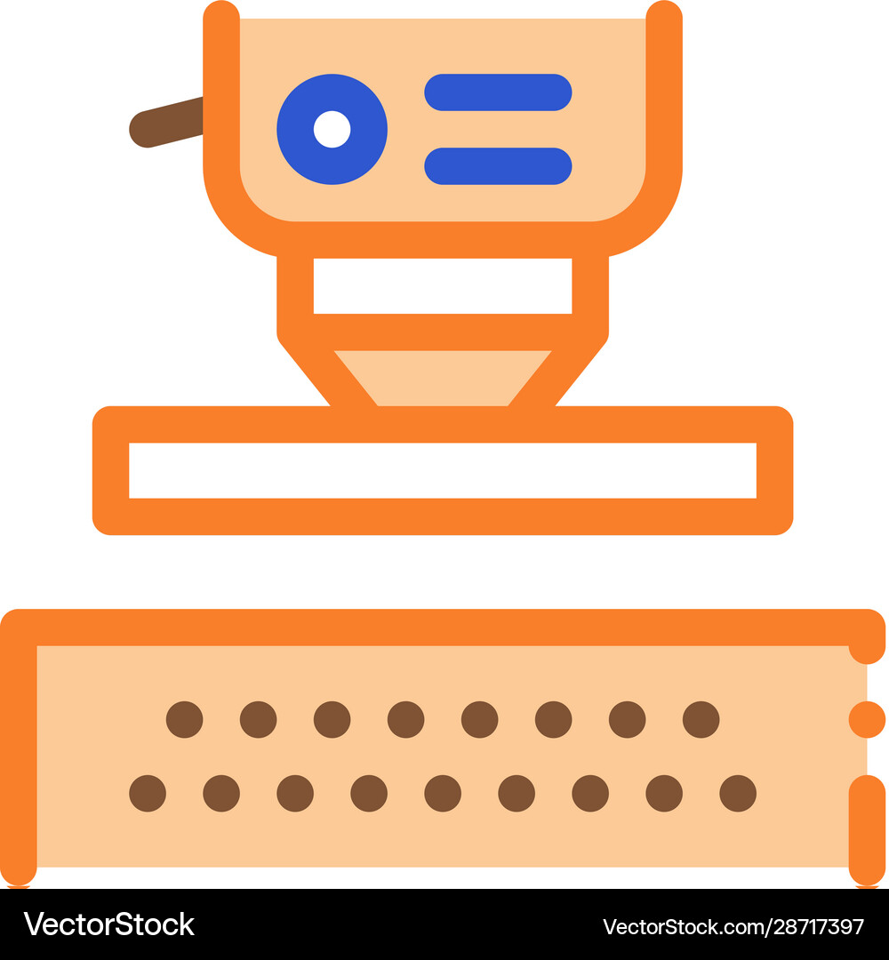 Industrial tool metallurgical icon Royalty Free Vector Image