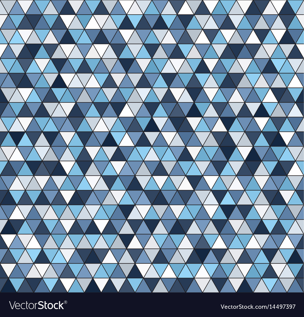 Triangle pattern seamless Royalty Free Vector Image