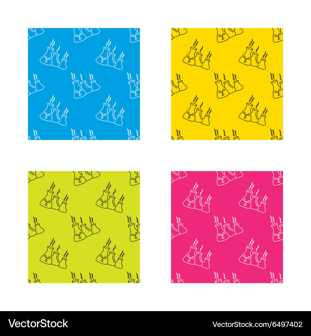 Industry building icon manufacturing sign Vector Image