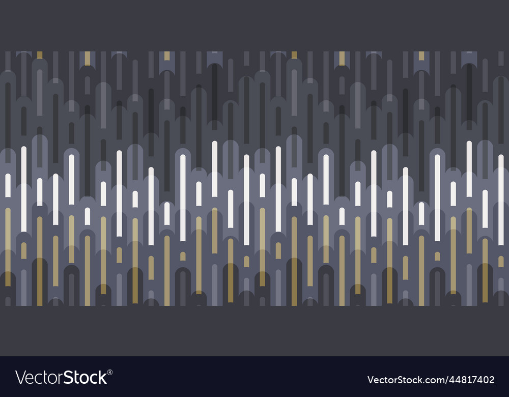 Tech lines seamless pattern Royalty Free Vector Image