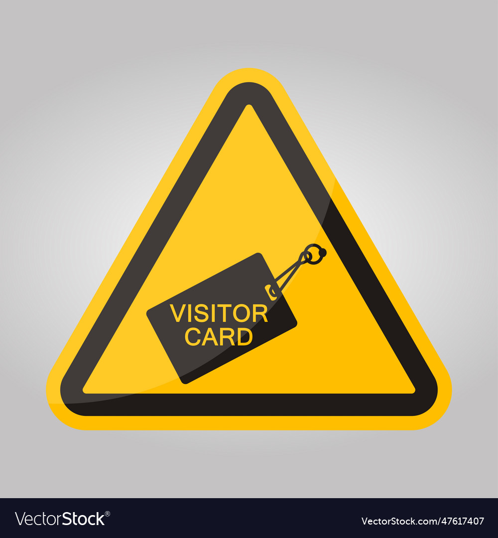 Stop return card symbol sign isolate on white Vector Image Stop return card symbol sign isolate on white Vector Image