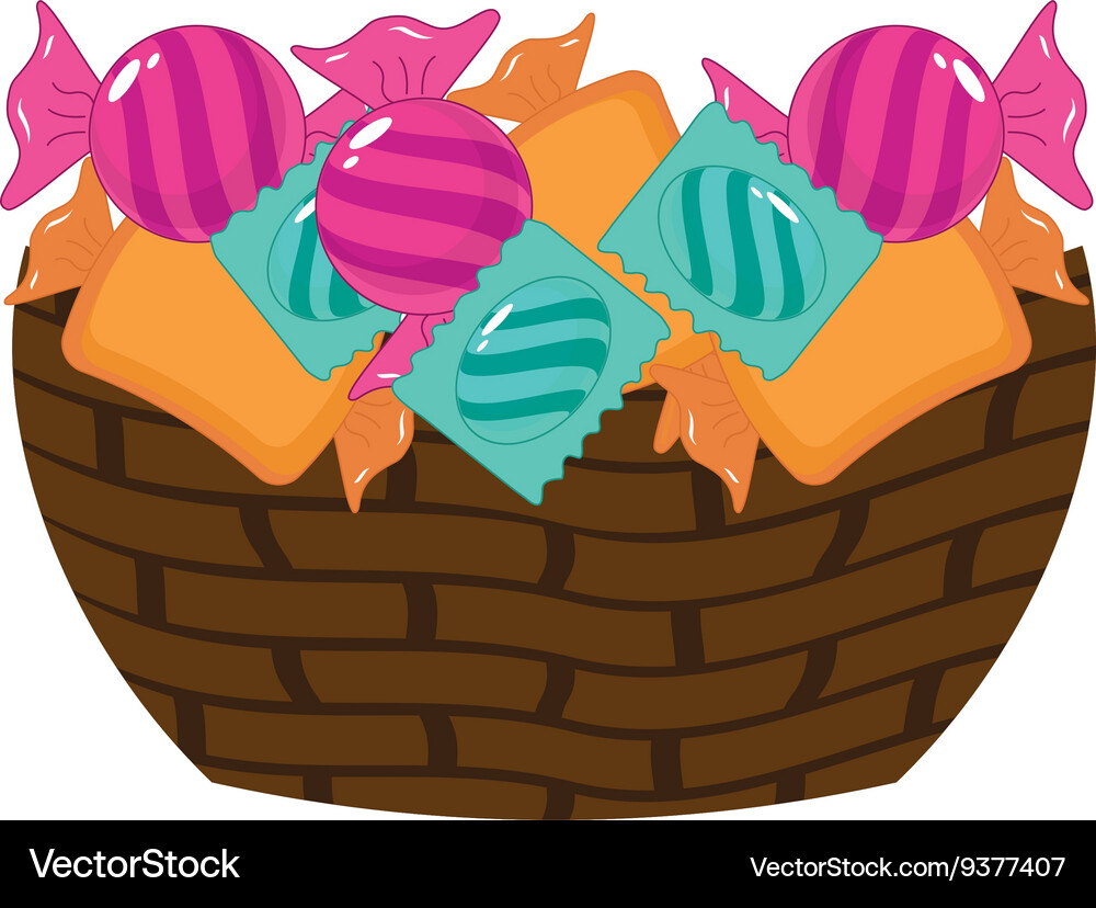 Sugar food design candy icon sweet Royalty Free Vector Image