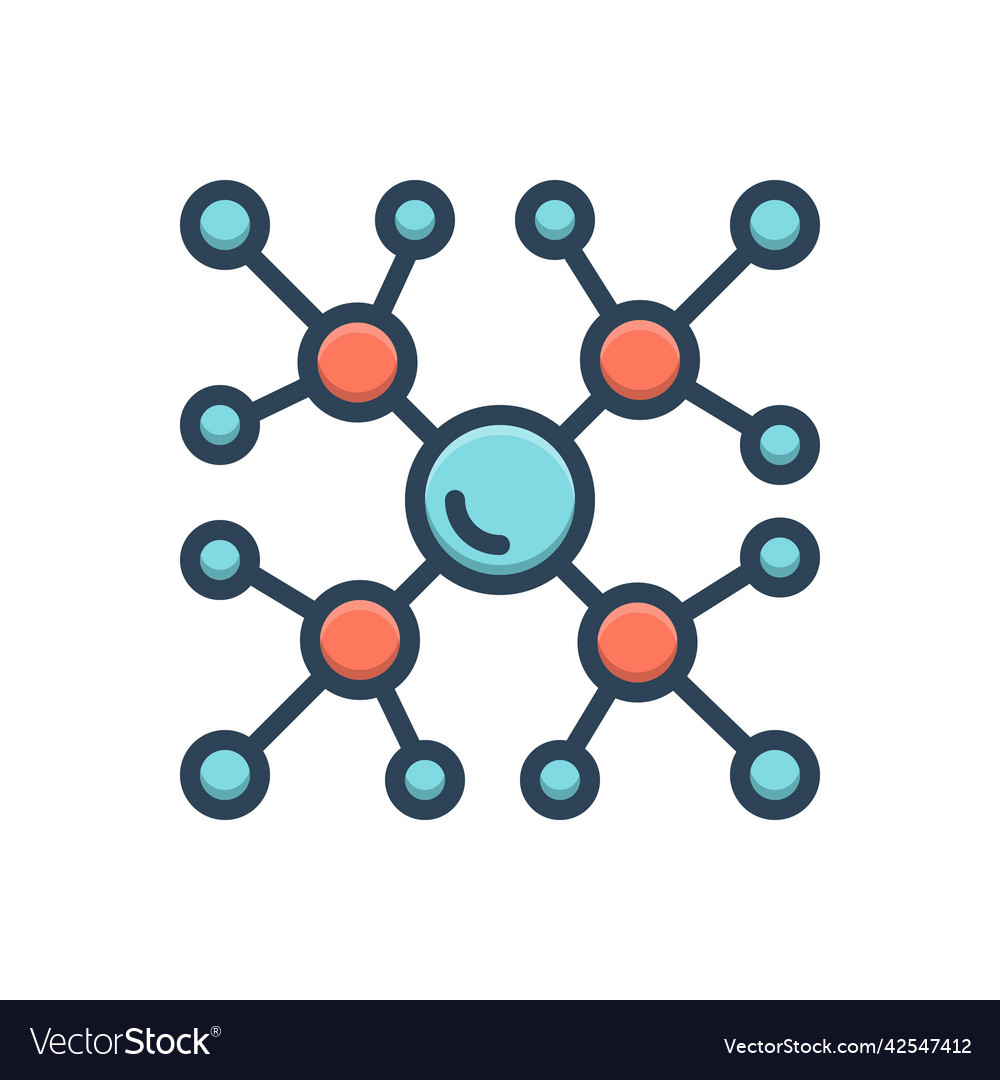 Molecular Royalty Free Vector Image Vectorstock