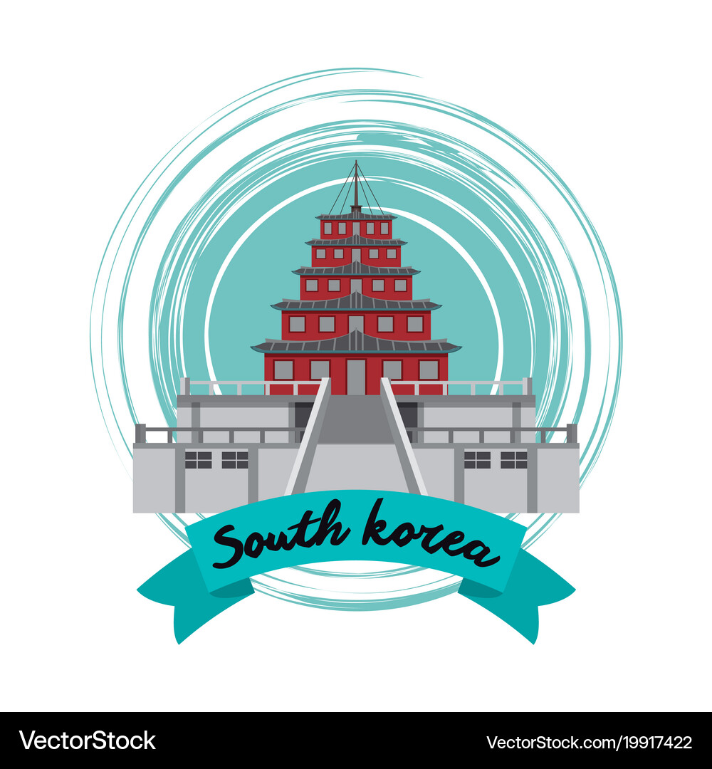 South korea culture Royalty Free Vector Image - VectorStock