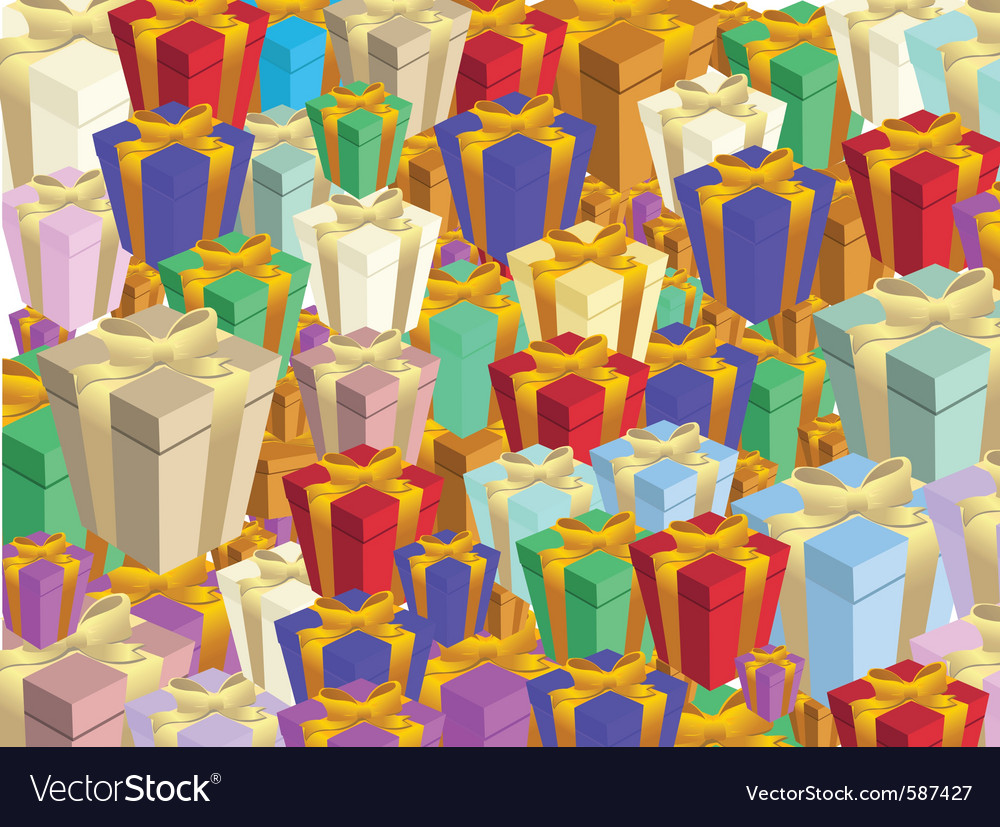 Gift boxes Royalty Free Vector Image - VectorStock