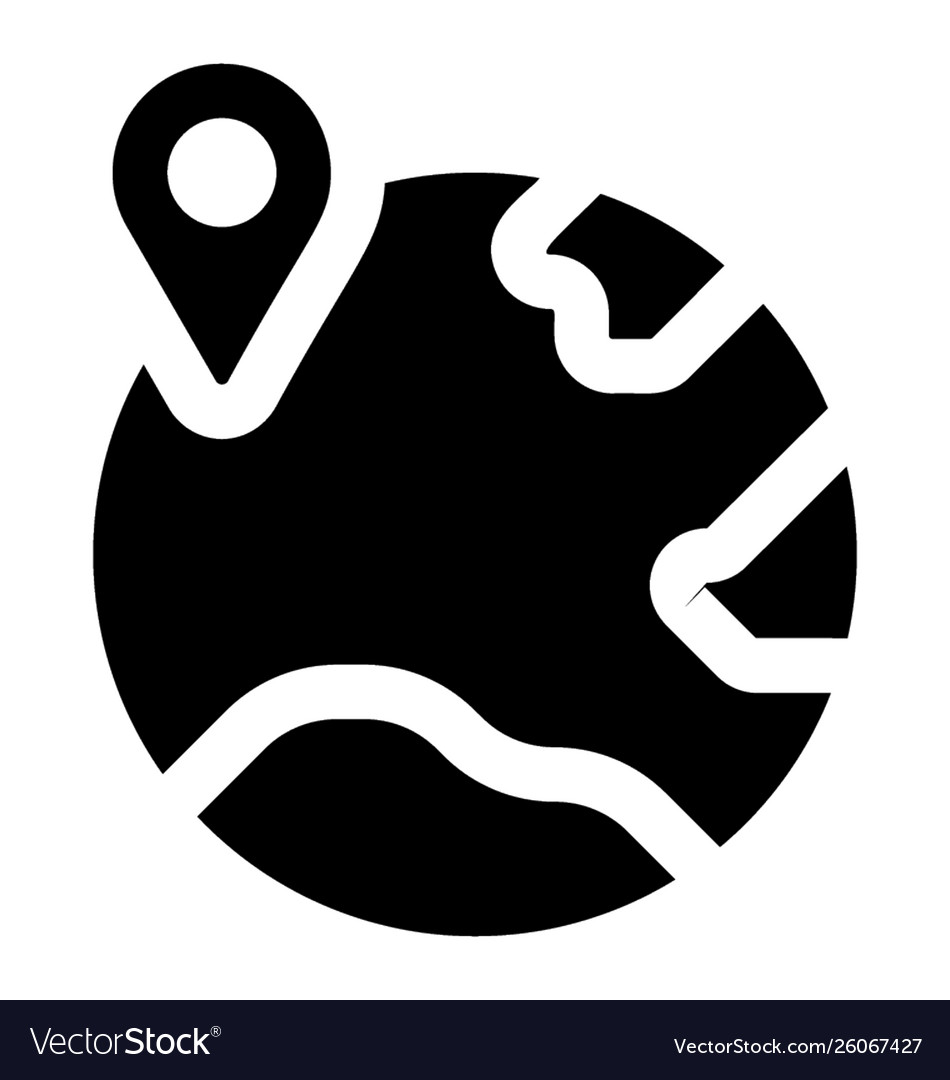 Global location pointer Royalty Free Vector Image