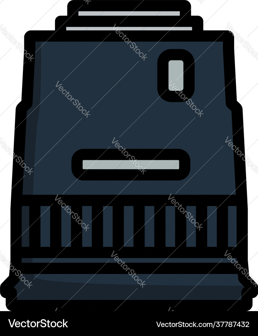 Icon photo camera wide lens Royalty Free Vector Image