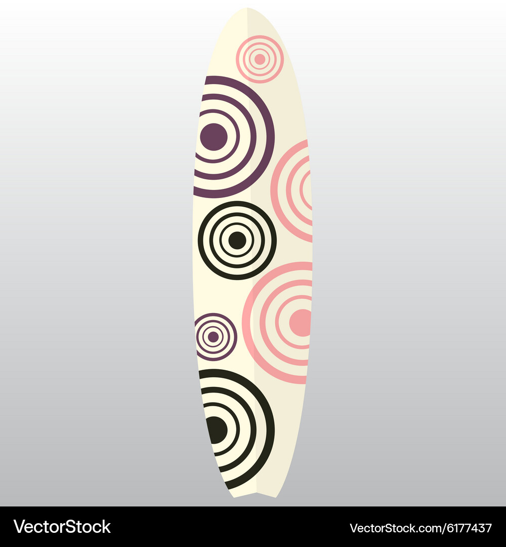 Surfboard Royalty Free Vector Image - VectorStock