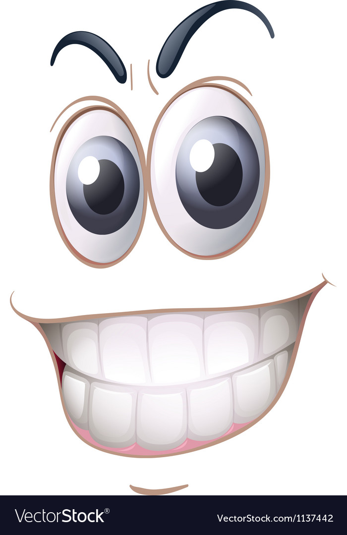 A face Royalty Free Vector Image - VectorStock