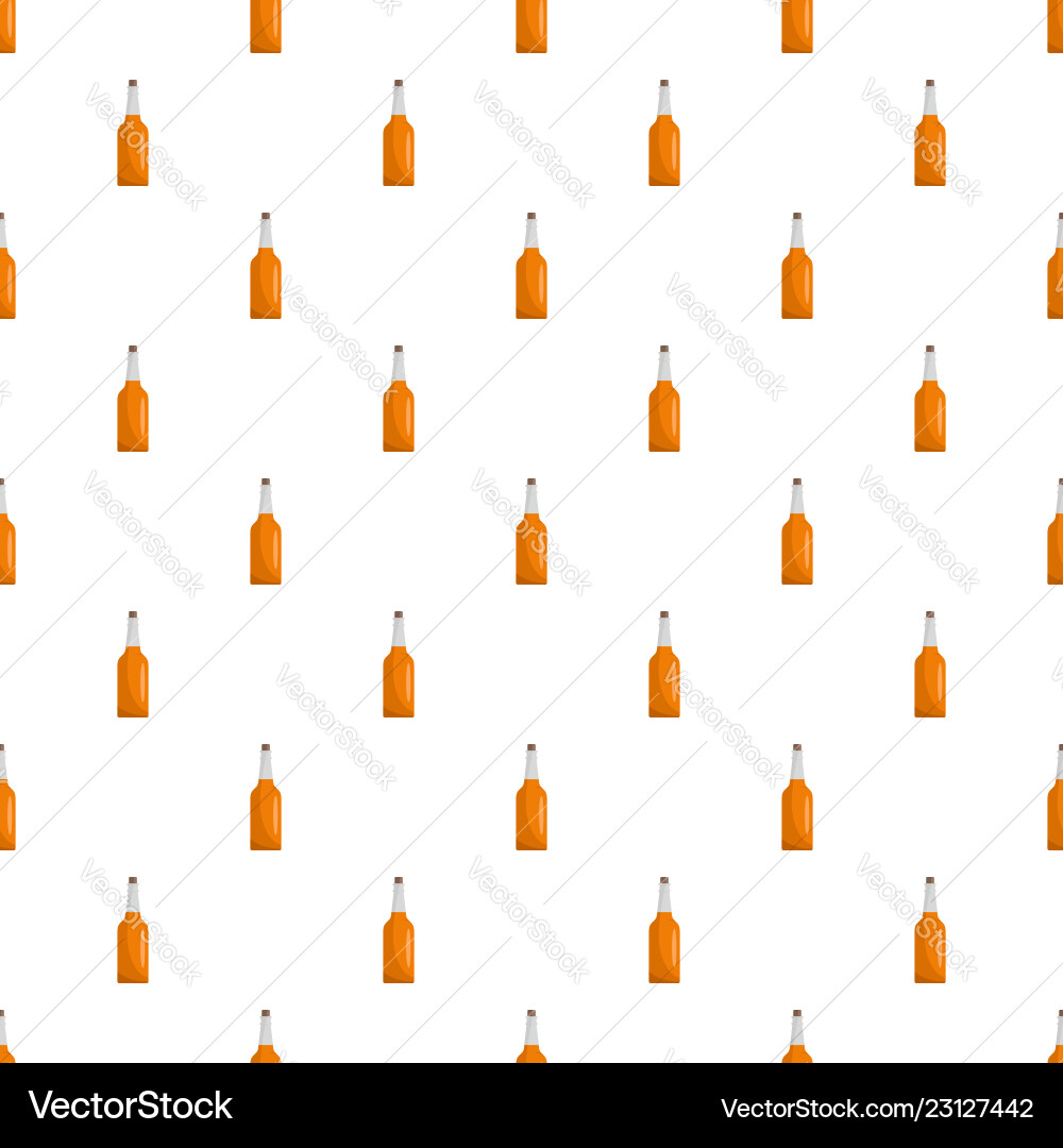 Kitchen bottle pattern seamless Royalty Free Vector Image