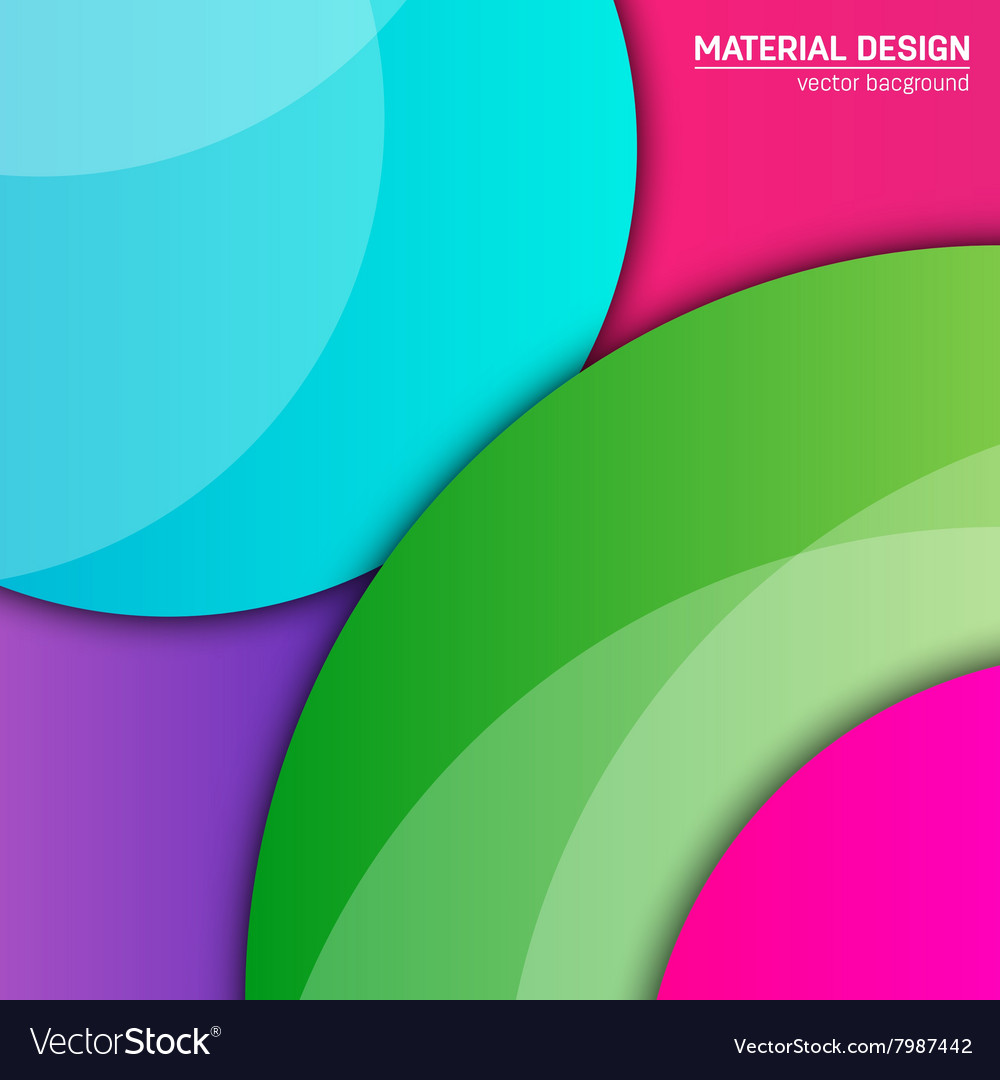 Material design background Royalty Free Vector Image