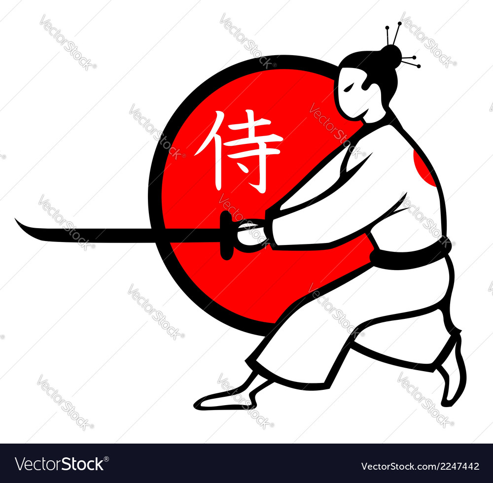 Samurai Royalty Free Vector Image - VectorStock