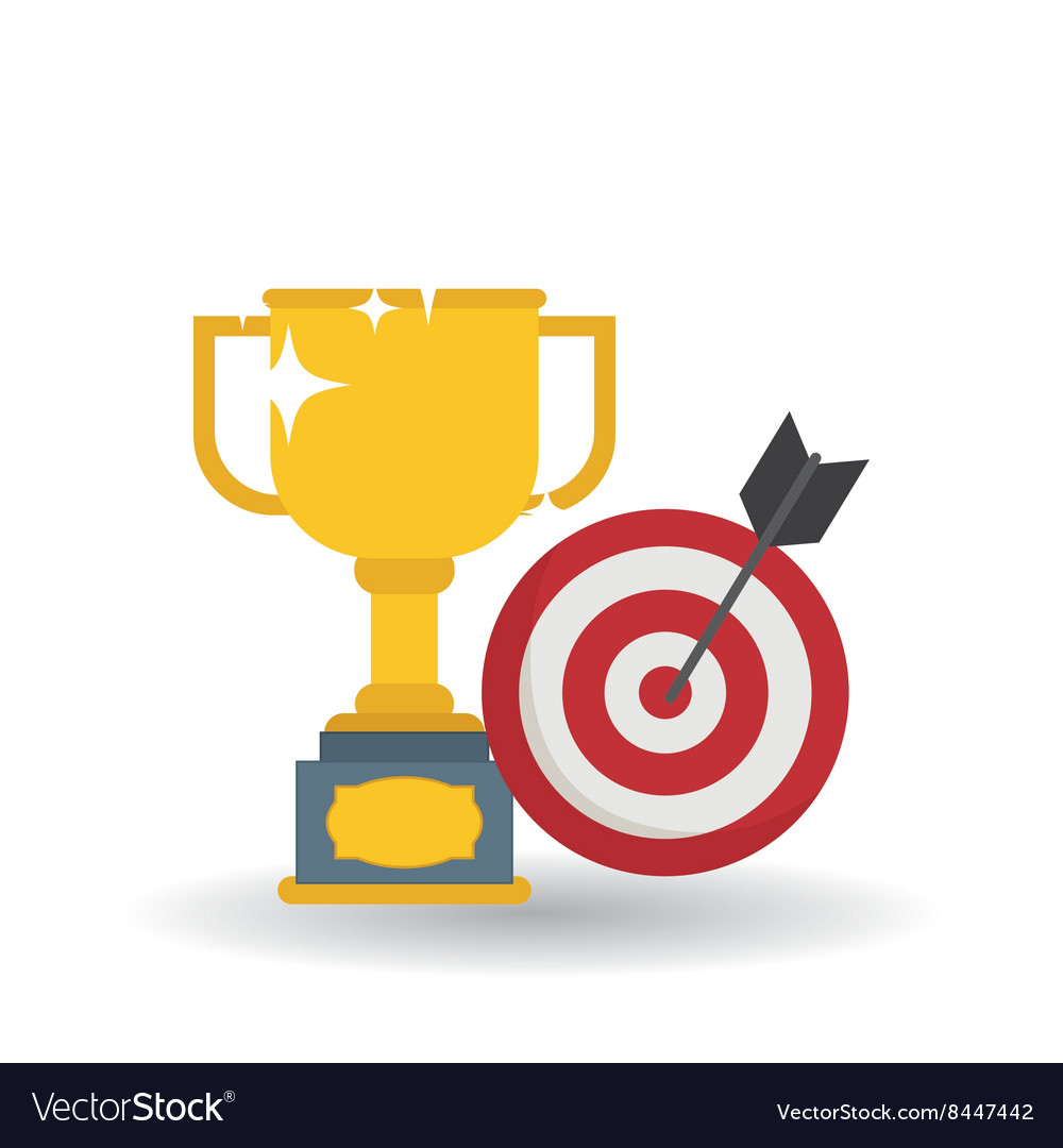 Solution design over white background Royalty Free Vector