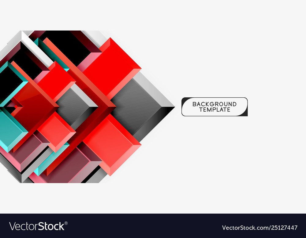 Abstract arrows composition background Royalty Free Vector