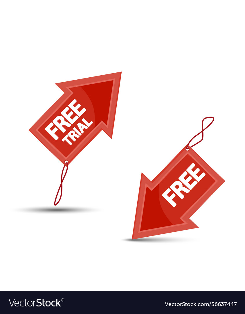 Free tags website elements Royalty Free Vector Image