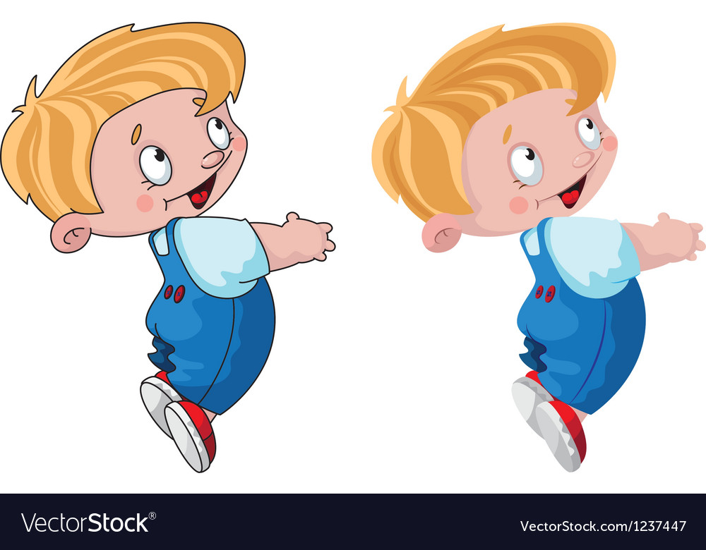Little boy Royalty Free Vector Image - VectorStock