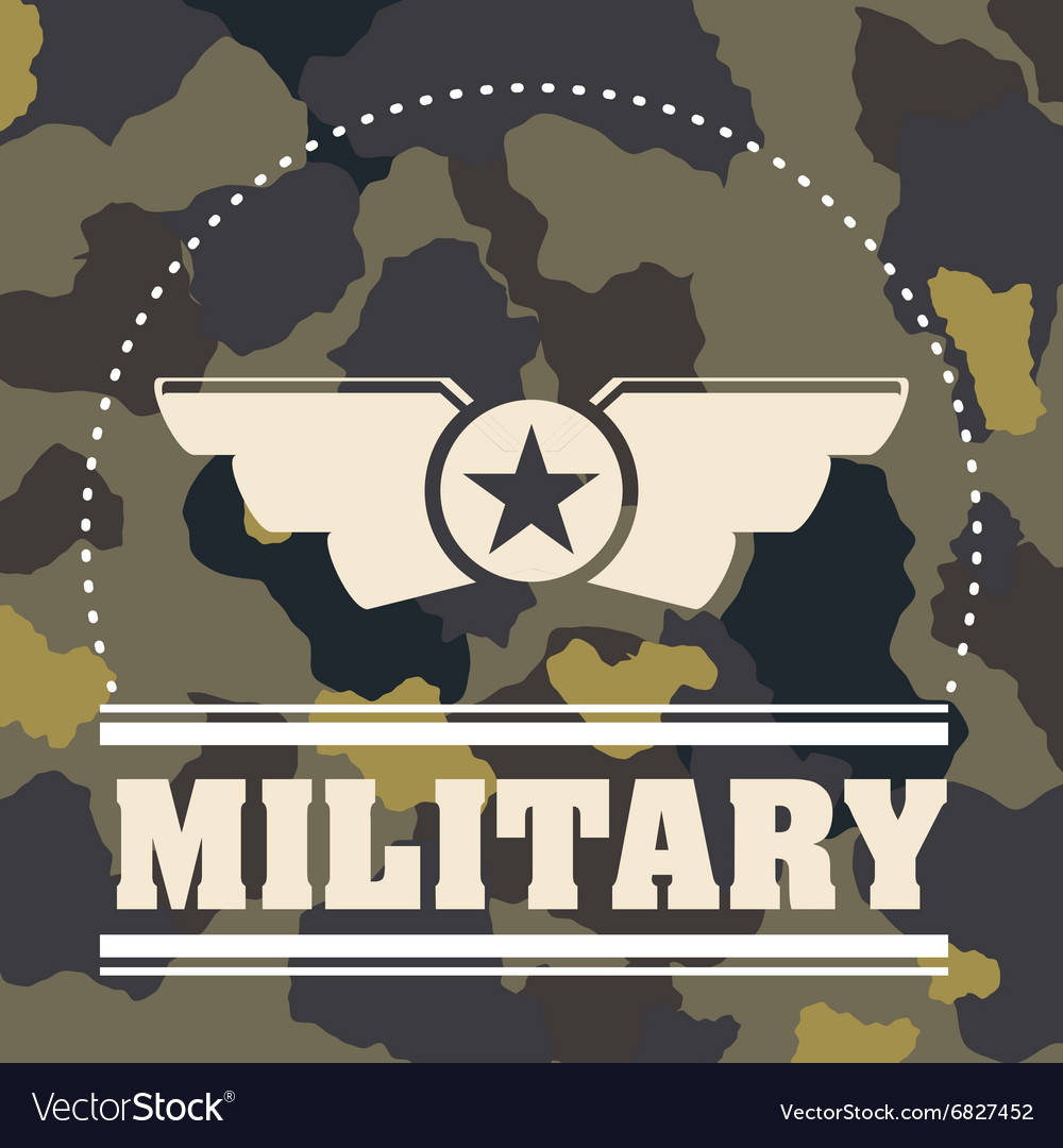 Armed forces design Royalty Free Vector Image - VectorStock