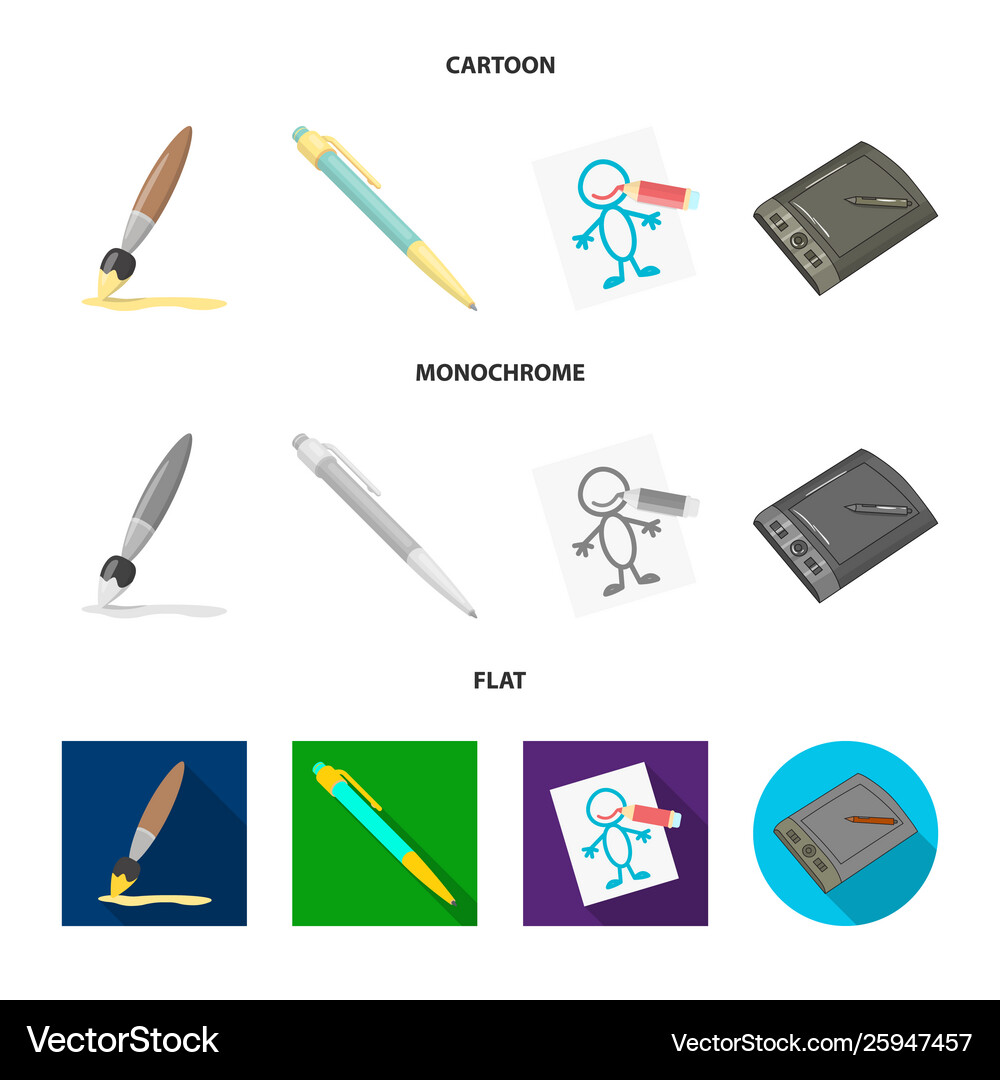 Pencil and sharpen symbol Royalty Free Vector Image