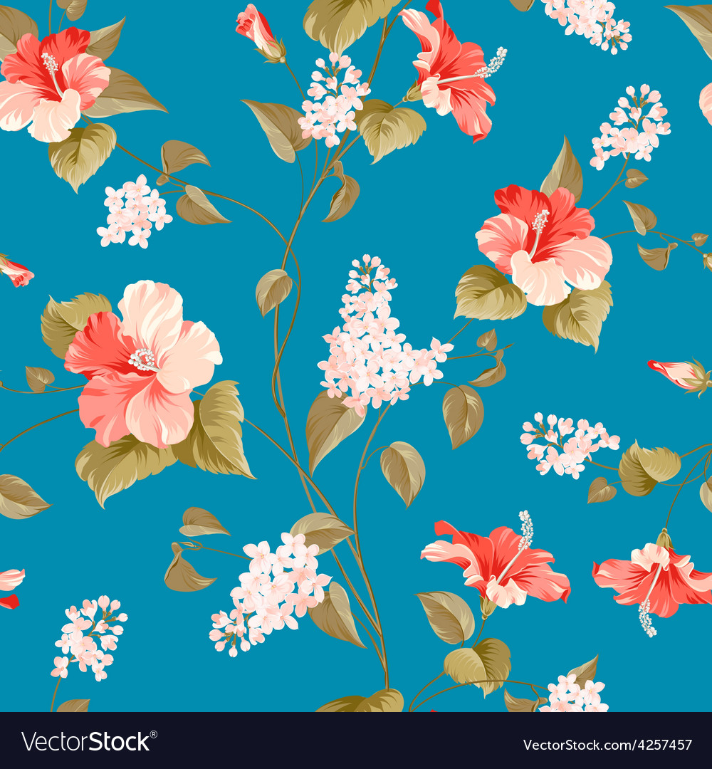 Seamless lilac pattern Royalty Free Vector Image