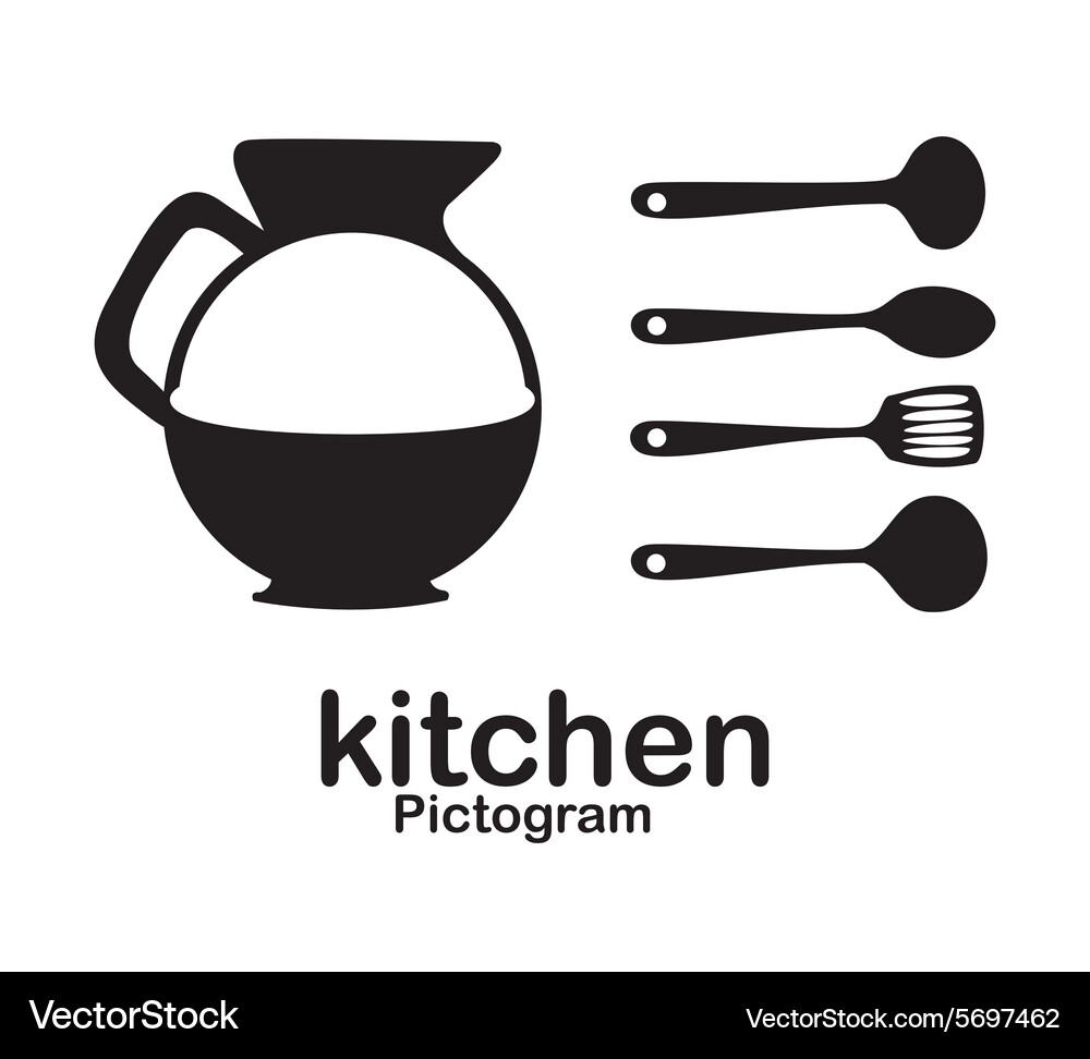 Kitchen design Royalty Free Vector Image - VectorStock
