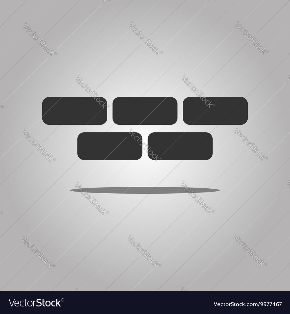 Brick - icon2 Royalty Free Vector Image - VectorStock Brick - icon2 Royalty Free Vector Image - VectorStock