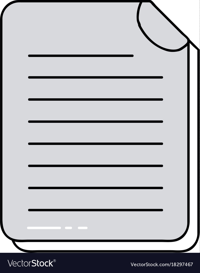 Business document information to corporate Vector Image