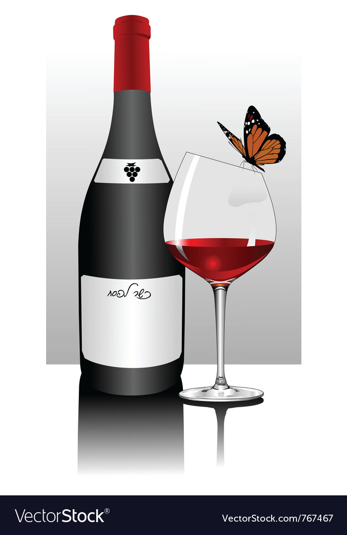 Red Wine Royalty Free Vector Image Vectorstock