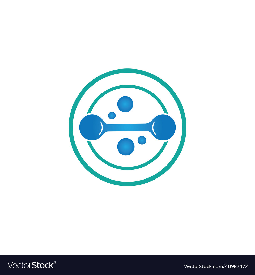 Molecule design Royalty Free Vector Image - VectorStock
