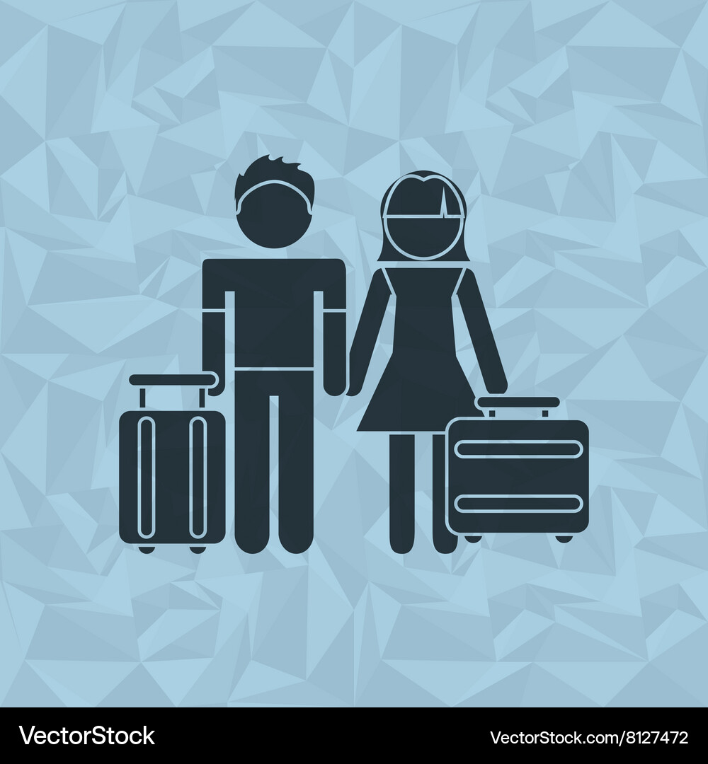 People and travel design Royalty Free Vector Image